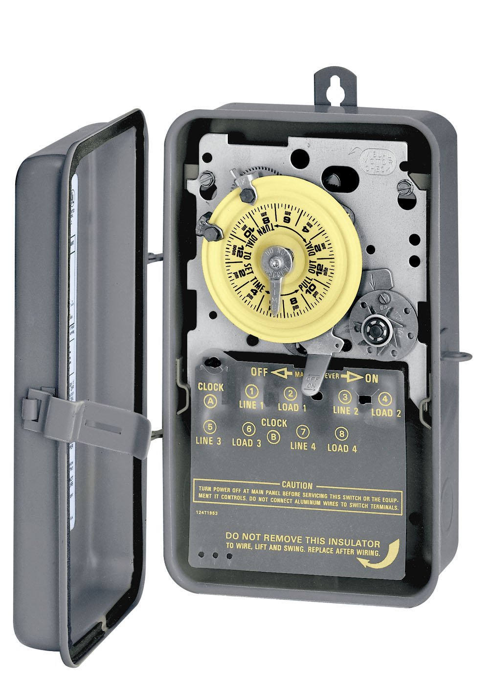 intermatic-t1471br-4pst-24-hour-125-volt-time-switch-with-3r-steel-case