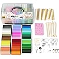 Amazon.com : 50 Colors Polymer Clay, Modeling Clay with 29 Clay Tools ...