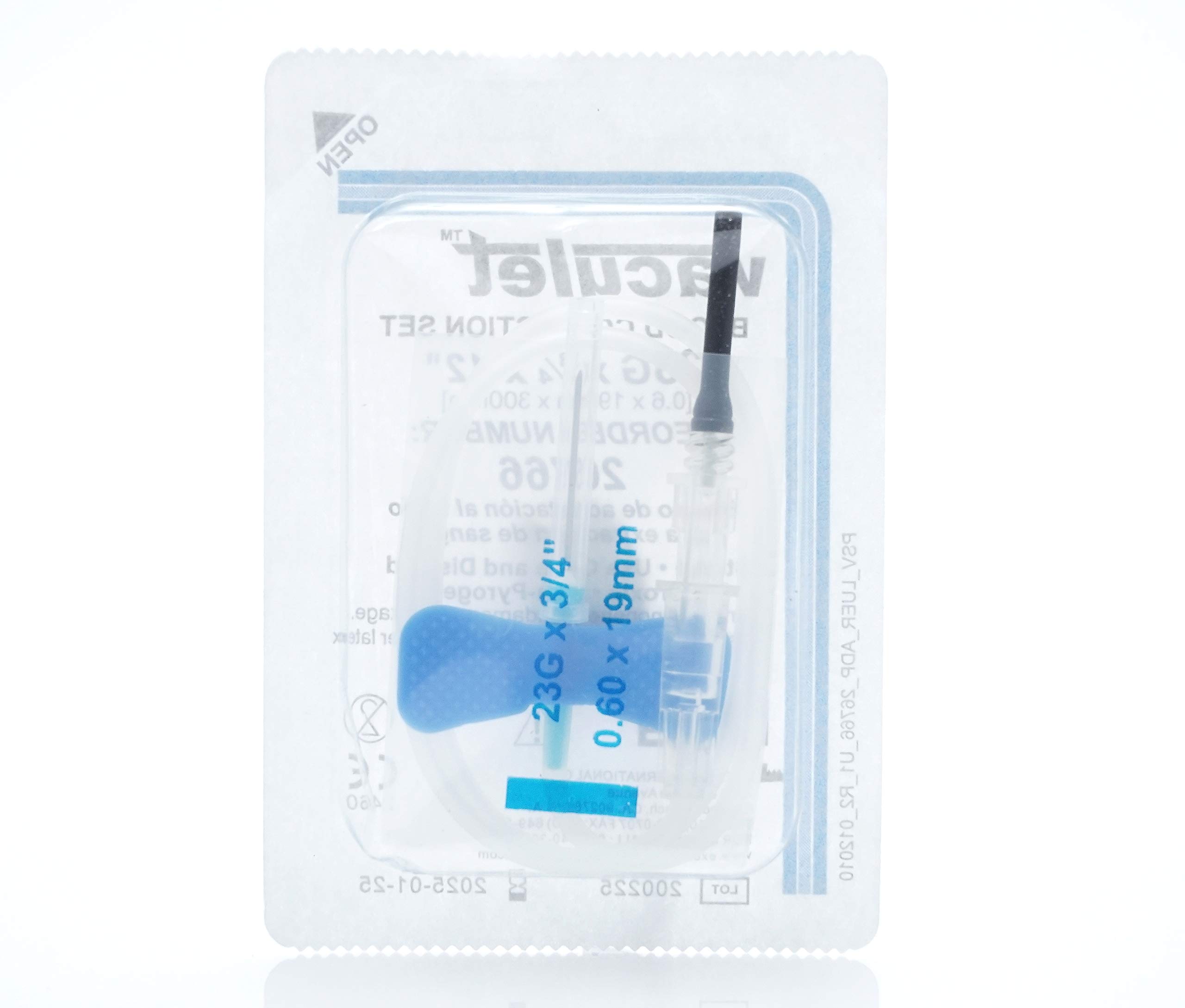 Mua 26766 VACULET Blood Collection Set, 23G X 3/4", Conventional Needle ...