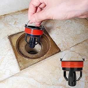 Magnetic levitation Shower Floor Drain Backflow Preventer-One Way Valve ...