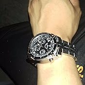 Bulova Men's Designer Chronograph Watch Stainless Steel Bracelet - Two ...
