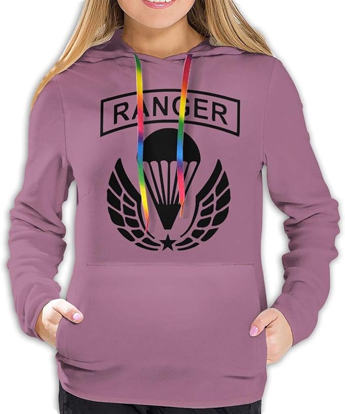Us Army Ranger Women's Hoodies Pullover Casual Hooded Sweatshirt ...