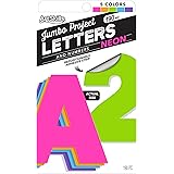 Amazon.com: ArtSkills Paper Poster Letters and Numbers for Projects and Crafts, 4" and 2.5 ...
