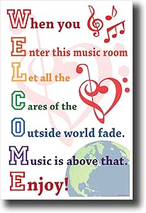 Amazon.com: WELCOME - When you enter this music room... NEW Music ...