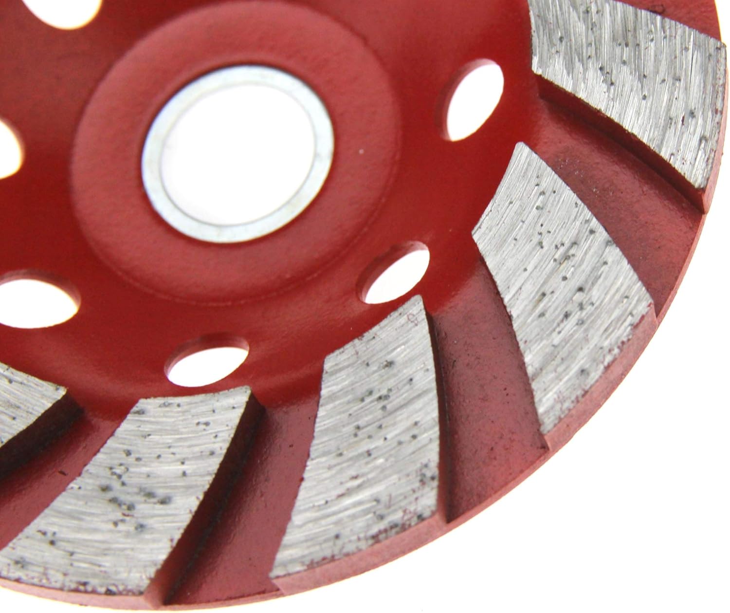 4 Inch 8 Hole Diamond Segment Grinding Wheel Disc Grinder Granite Stone ...