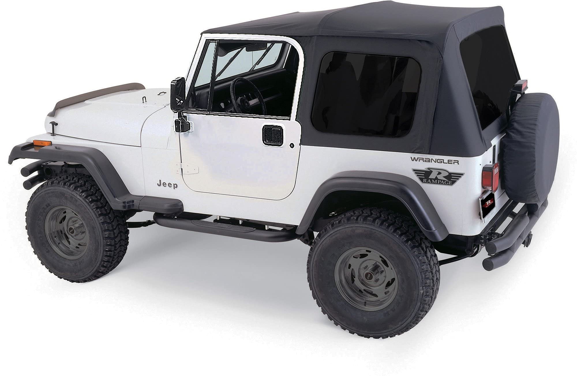 RAMPAGE PRODUCTS Complete Soft Top for Jeep Wrangler/CJ | Tinted ...