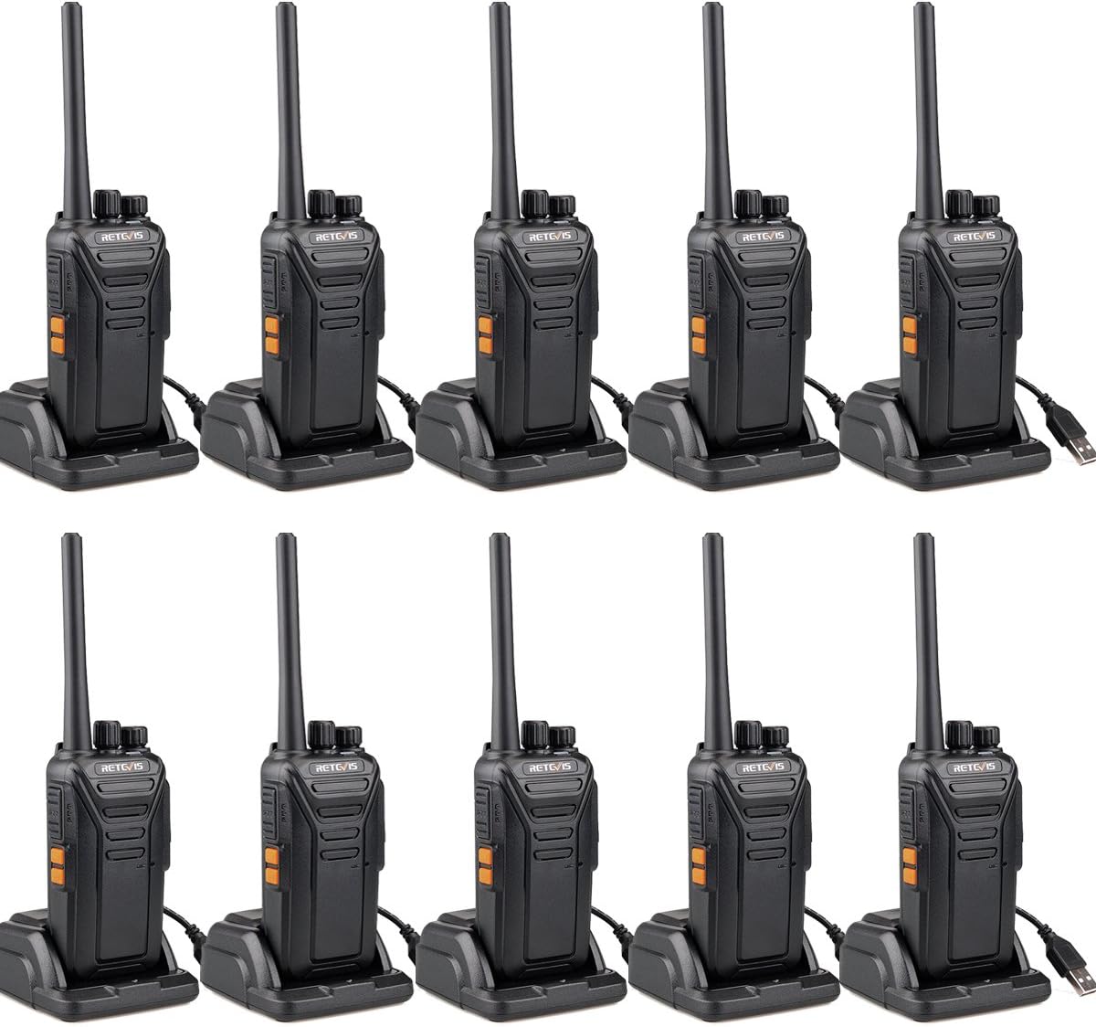 Retevis RT27 Walkie Talkie PMR446 License-free: Amazon.co.uk: Electronics