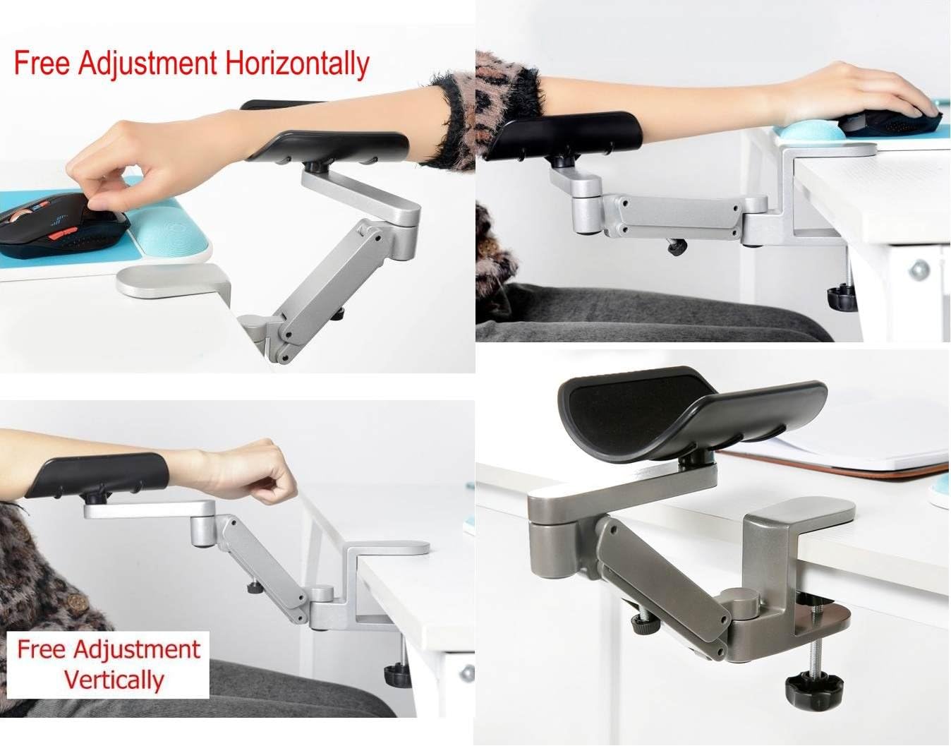 YANGHX Newest Design Ergonomic Articulating Computer Laptop Arm Support ...