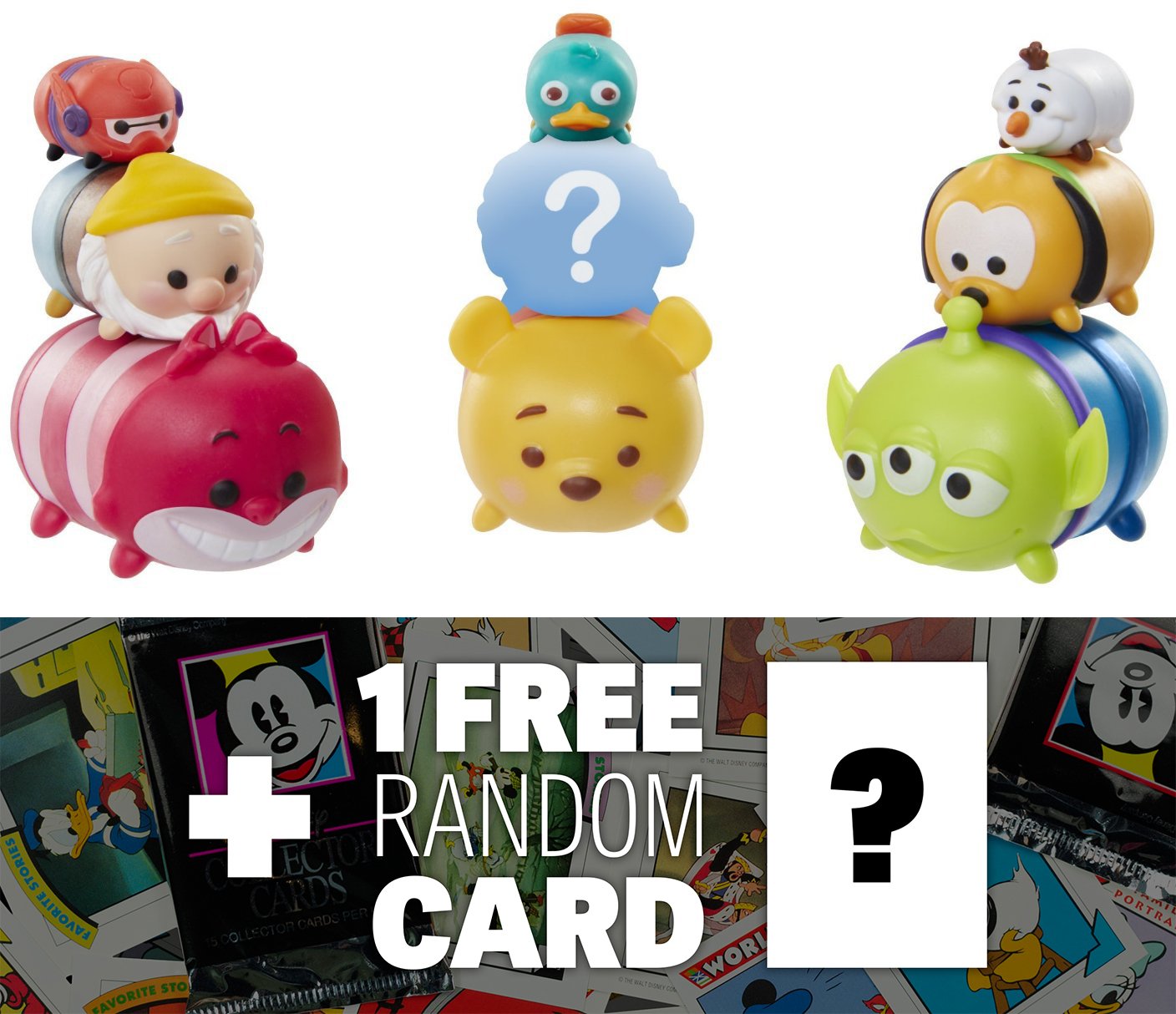 Buy Disney TSUM TSUM Cheshire Cat, Winnie The Pooh, Alien, Happy, Pluto ...