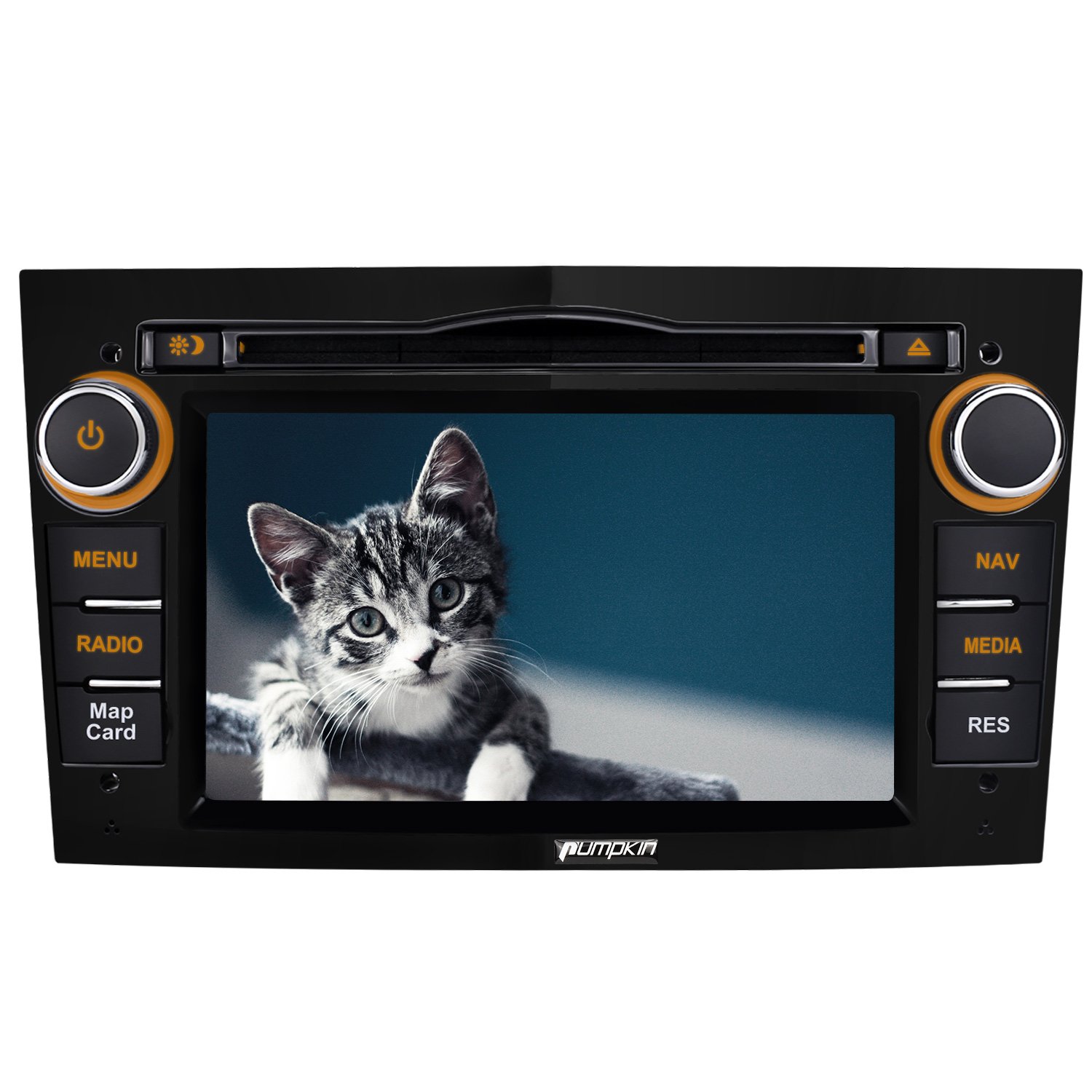 Pumpkin Wince 6.0 Car Radio Stereo Head Unit with 6.2: Amazon.co.uk ...