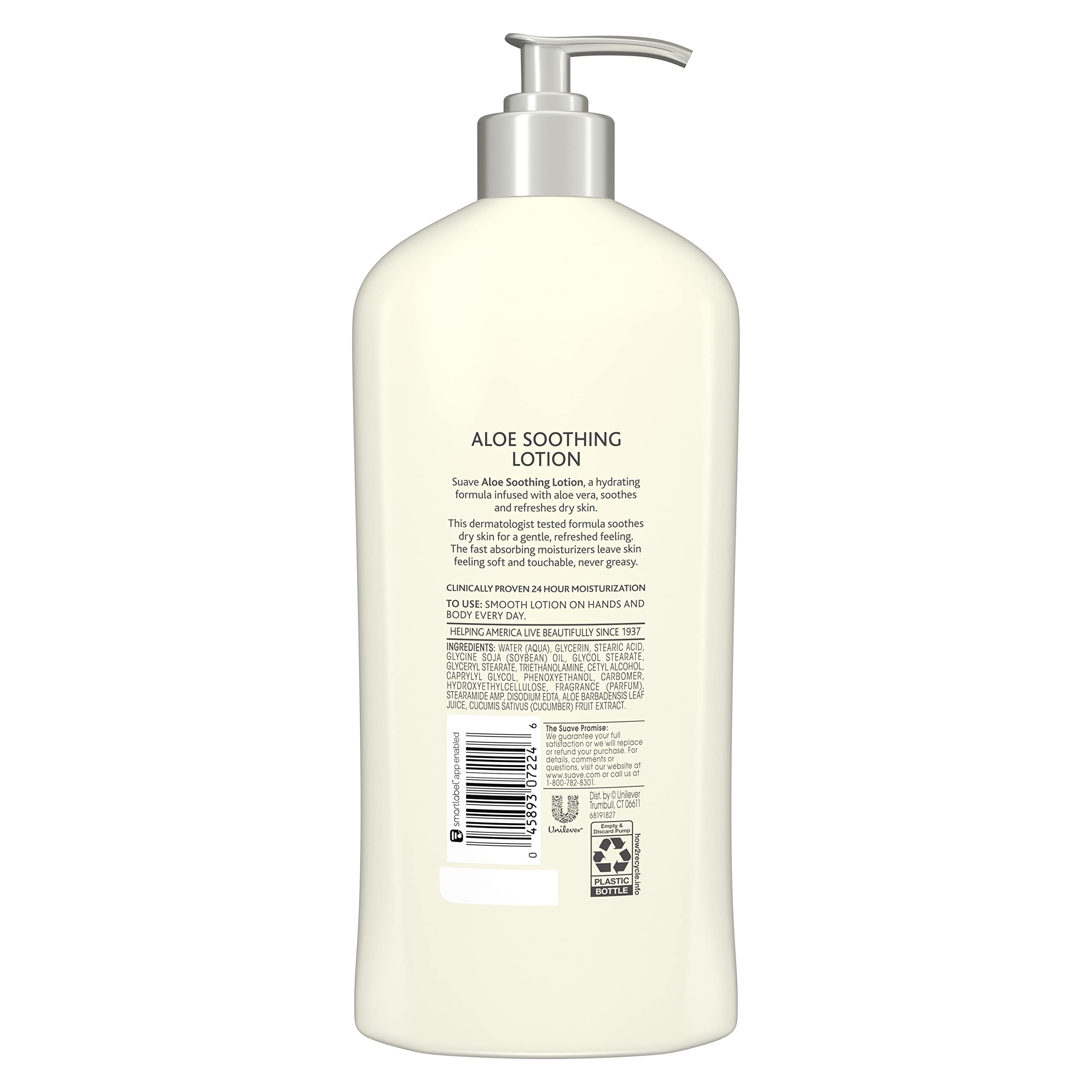 Mua Suave Skin Solutions Body Lotion Soothing With Aloe 18oz 6 Pack ...