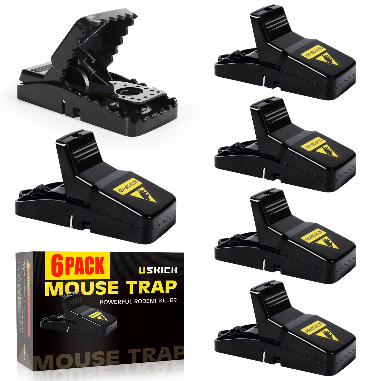 Mouse Traps,Mice Traps for House,Small Rat Traps That Work,Mice Killer ...