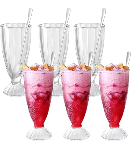 Libby Milkshake Glasses
