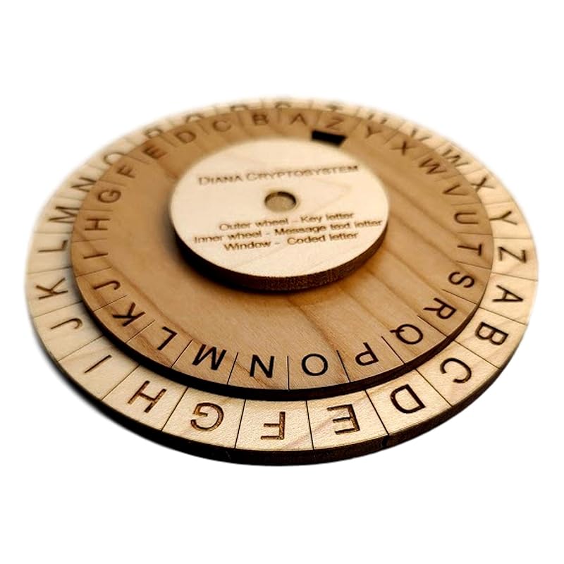 Amazon.com: The Diana Cryptosystem – US Army Special Forces Cipher Disk ...