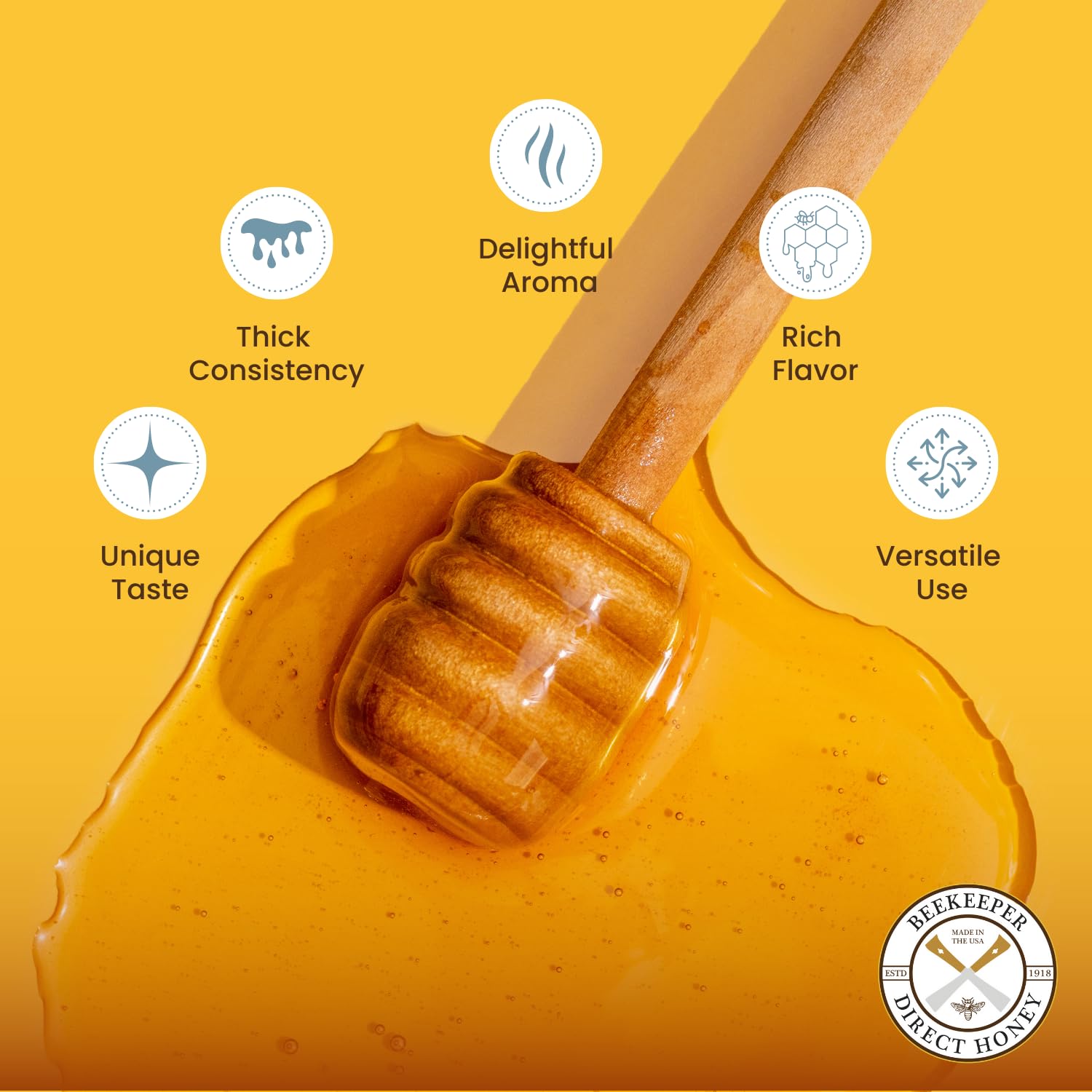 Mua Beekeeper Direct Raw Unfiltered Honey - Real Raw Desert Flower ...