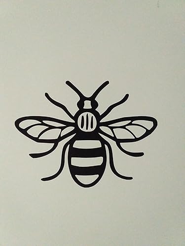 Made In Manchester Bee Car Bumper Sticker Decal 12 x 12 cm: Amazon.co ...