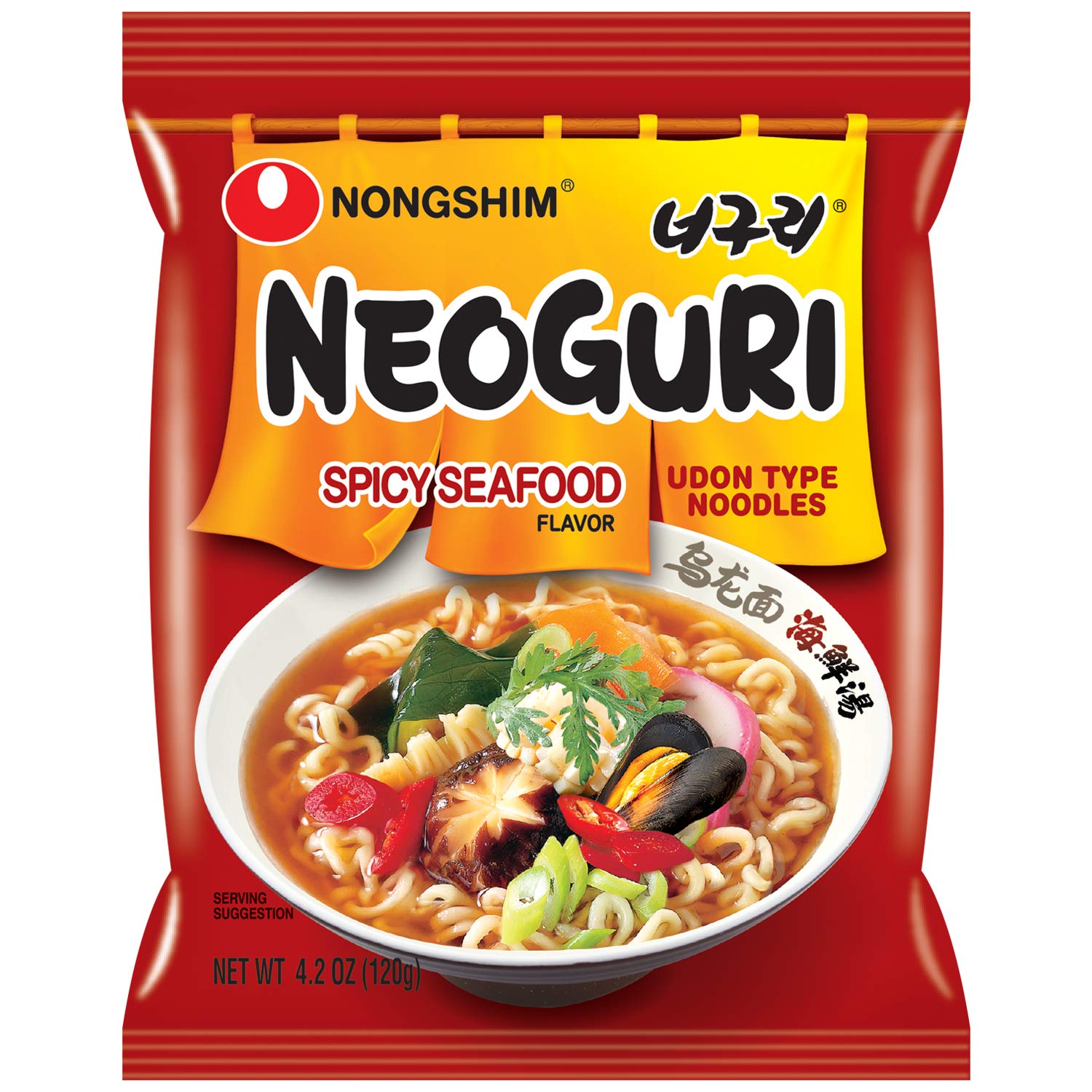 Mua Nongshim Neoguri Spicy Seafood Ramen Noodle Soup, 16 Pack ...