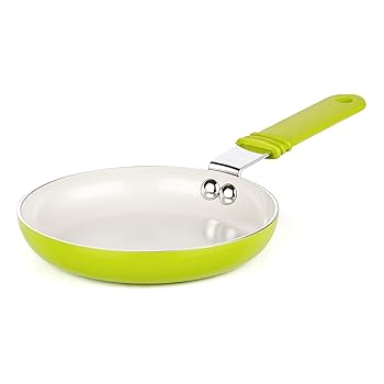 Amazon.com: Good Living 3.5" Fast-Heating Aluminum Single-Egg Pan ...