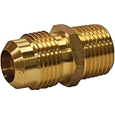 Amazon.com: Eastman 5/8 Inch OD Flare x 1/2 Inch MIP Gas Fitting Adapter for Natural Gas and ...