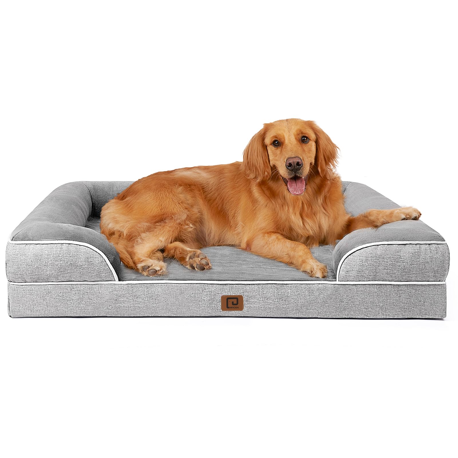 EHEYCIGA Orthopedic Dog Beds For Large Dogs Waterproof Memory Foam EHEYCIGA Orthopedic Dog Beds For Large Dogs Waterproof Memory Foam