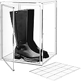 Amazon.com: Shoe Boxes Large Clear Stackable Boot Boxes with Magnetic ...