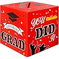 Amazon.com: Graduation Card Box, 2025 Graduation Party Decorations, Red ...