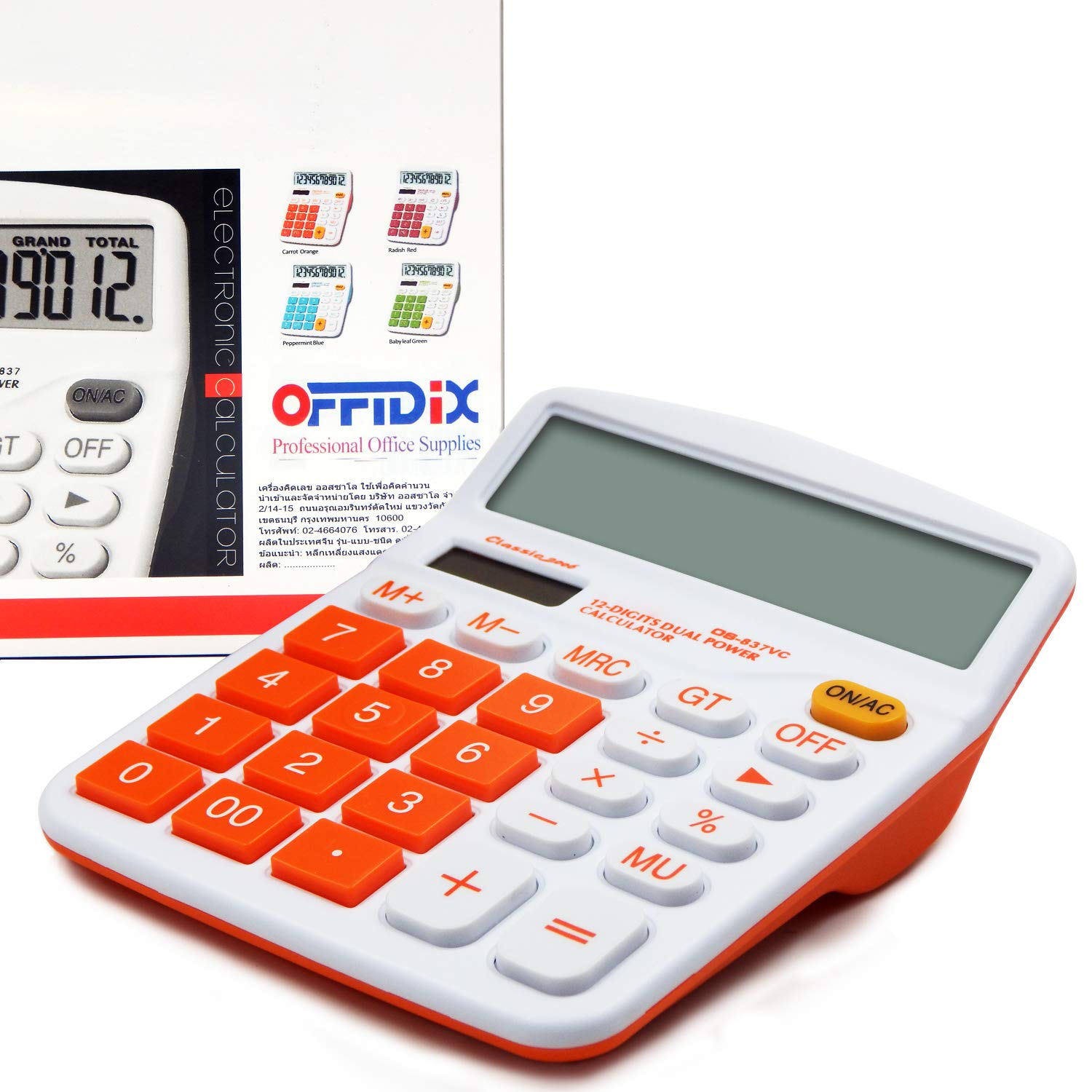 Mua OFFIDIX Office Desk Calculator 12 Digit Large LCD Display ...