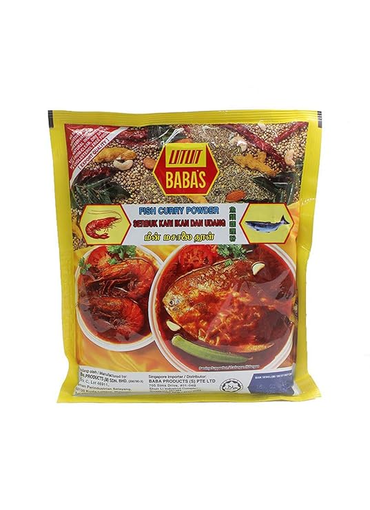 Amazon.com : Babas Fish Curry Powder, 8.82 Ounce : Grocery & Gourmet Food