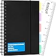 Amazon.com : EOOUT A5 Subject Spiral Notebooks with Tabs, 8.3 x 5.5 ...