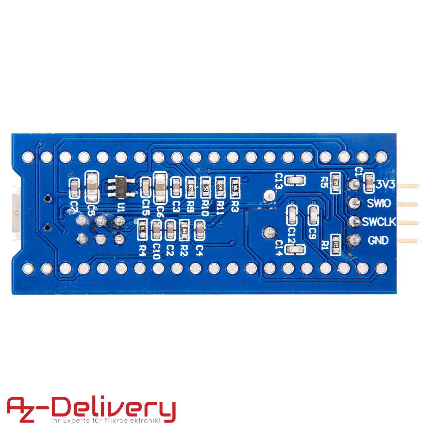 AZDelivery Blue Pill Microcontroller Development Board Module with ARM Cortex M3 Processor ...