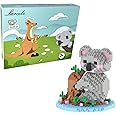 Amazon.com: Larcele Animal Series Micro Building Blocks Animal Set, DIY Mini 3D Building Toy ...
