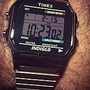 Amazon.com: Timex Men's T78677 Classic Digital Gold-Tone Stainless ...