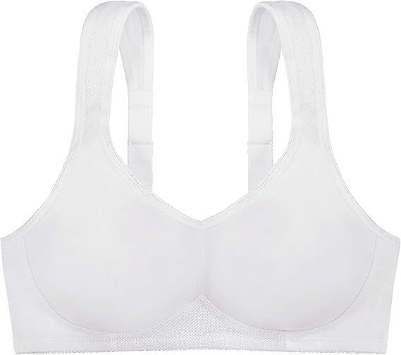 DORINA Women's Flex Moulded Sports Bra, White, 38B: Amazon.co.uk: Clothing