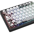 Amazon.com: Womier PBT Keycaps, Custom White Japanese Keyboard Keycaps ...