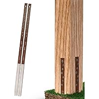Amazon.com: Post Buddy Pack of 2 Easy Fence Post Repair (to fix 1 ...