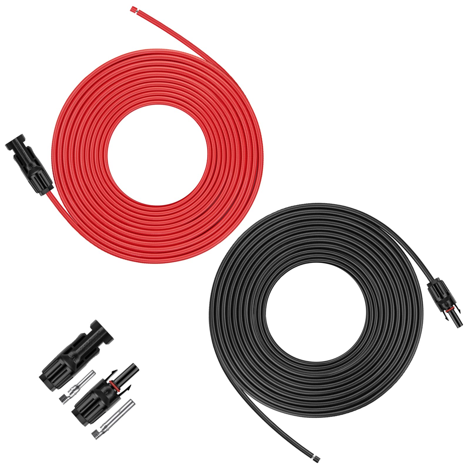 iGreely Solar Panel Extension Cable - 100 Feet 10AWG(6mm²) Solar ...