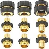 Amazon.com: Vego Quick Connector Set with Shut-off Valve, Water Stop ...