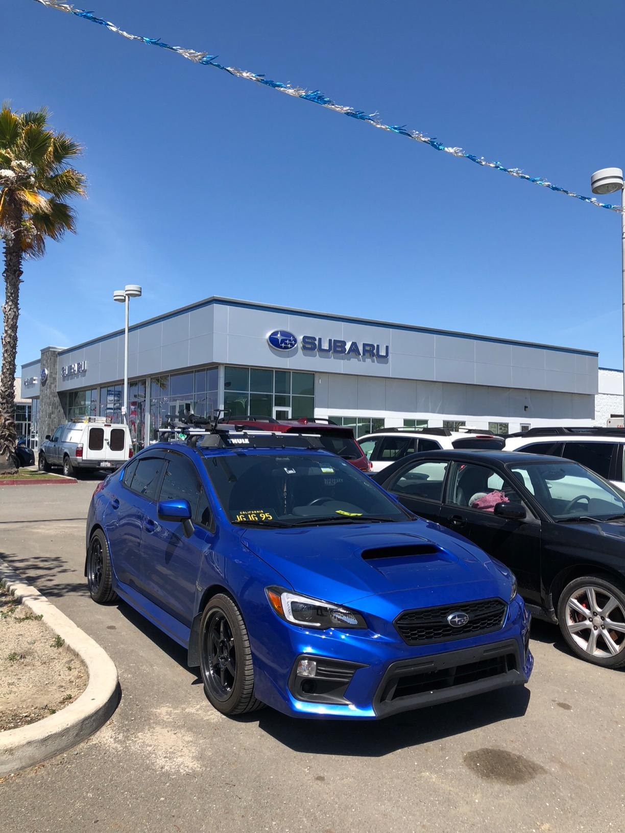 $59/mo - Finance 2018-2021 Subaru WRX STi Fixed Roof Rack Crossbar ...