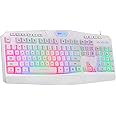 Amazon.com: Redragon K503 PC Gaming Keyboard, RGB LED Backlit with ...