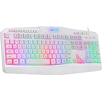 Amazon.com: Redragon K503 PC Gaming Keyboard, RGB LED Backlit with ...