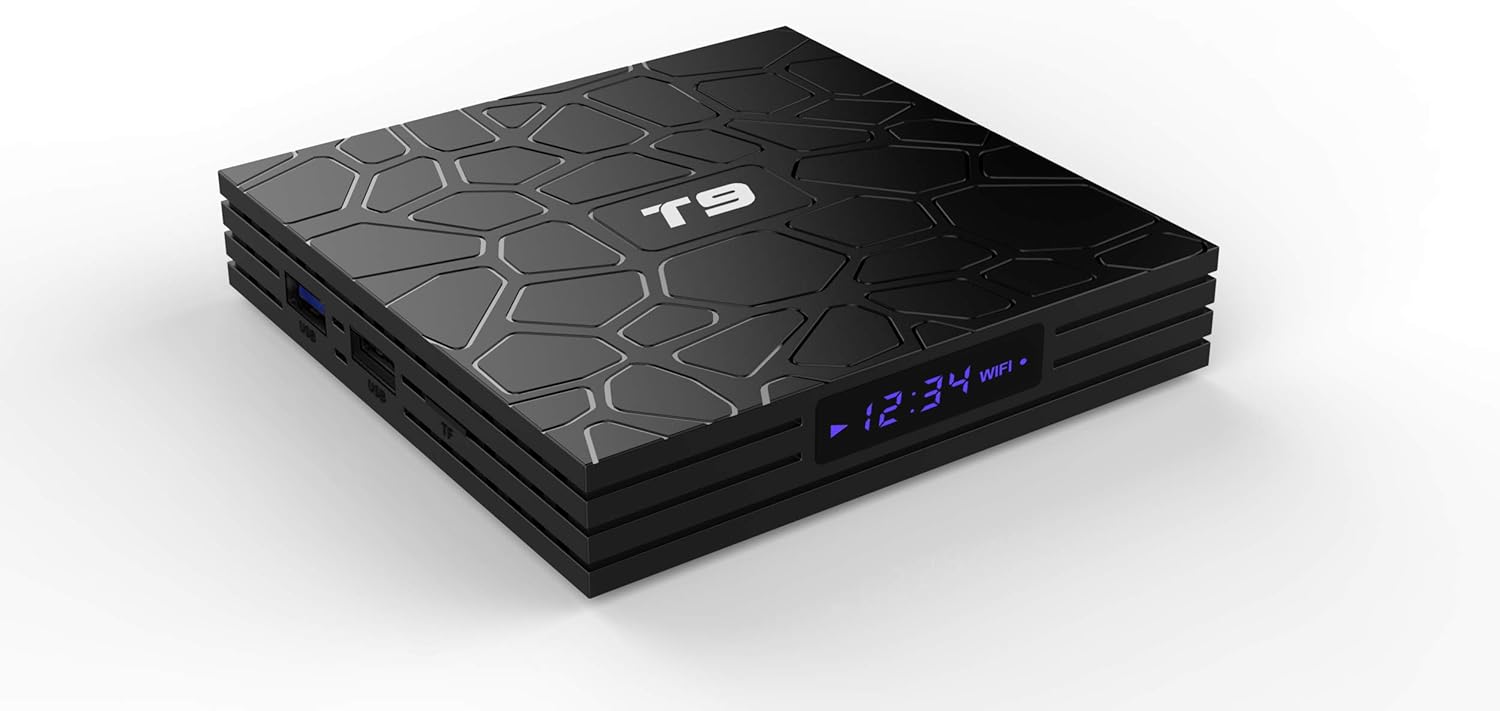 T9 Android 9.0 TV Box Smart Media Box 4GB RAM 32GB ROM RK3318 Quad Core ...