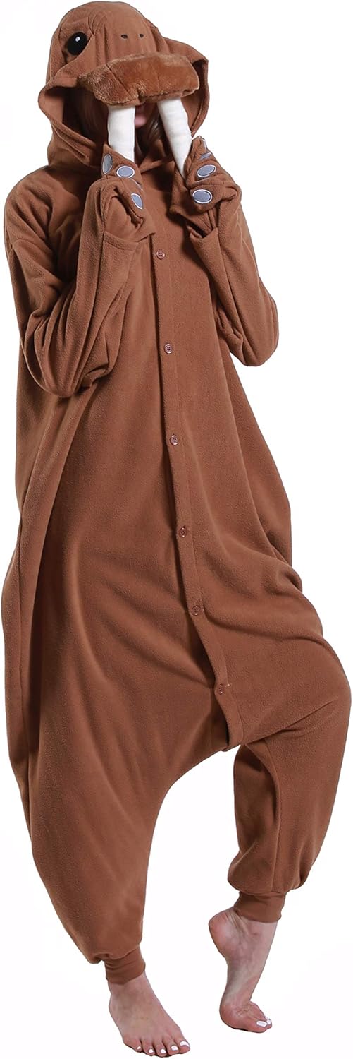 dressfan Animal Walrus Onesie Walrus Pajamas Walrus Costume Cosplay ...