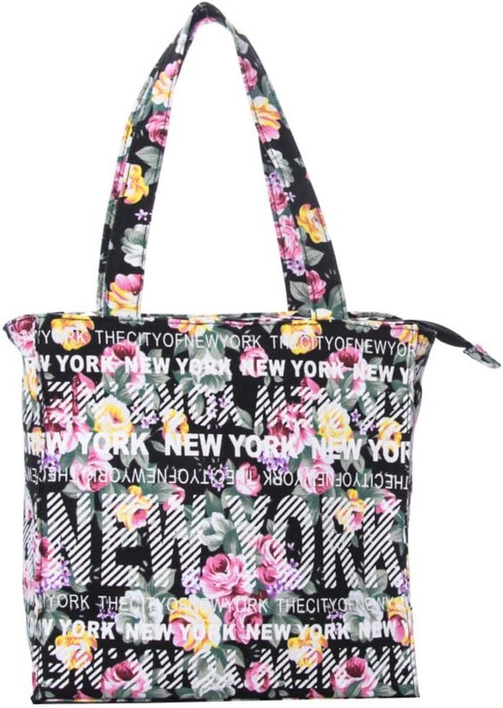 Amazon.com: Robin Ruth New York Small Canvas Bag - Amanda Collection ...