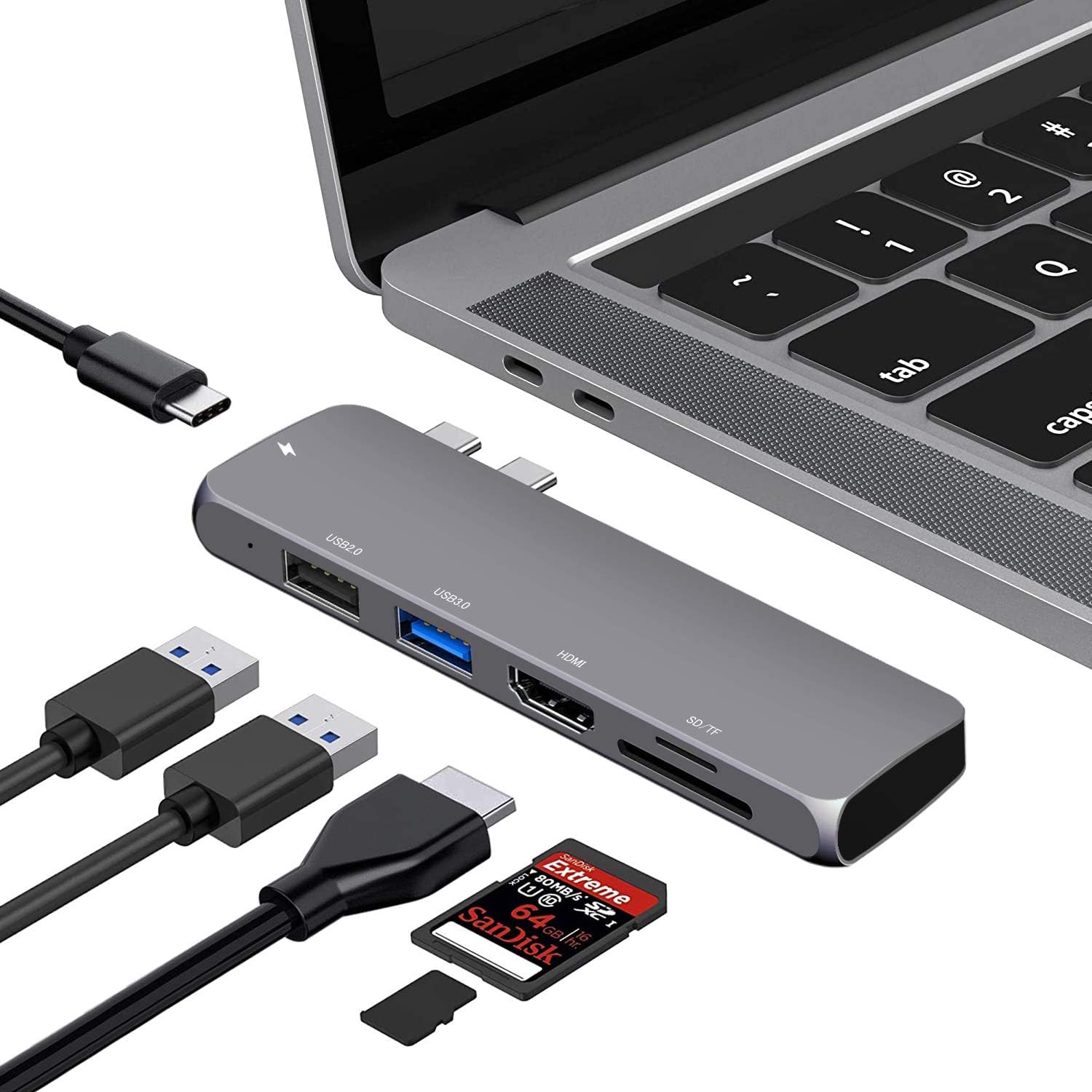 Mac Hdmi Accessories Macbook Multiport Adapter For Macbook Free Hot 