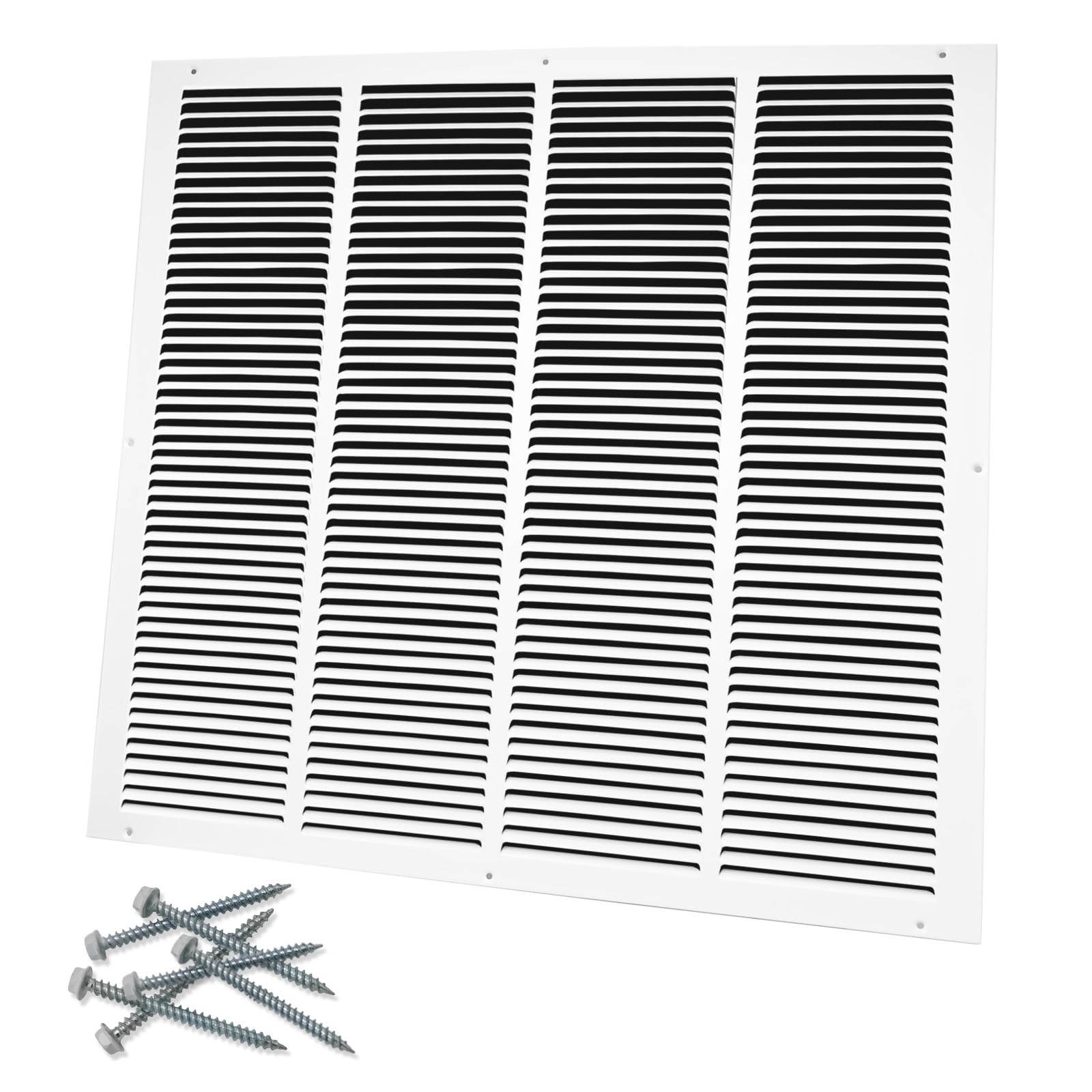 Howeall 24"W x 24"H [Duct Opening Size] Steel Return Air Grille, Air ...