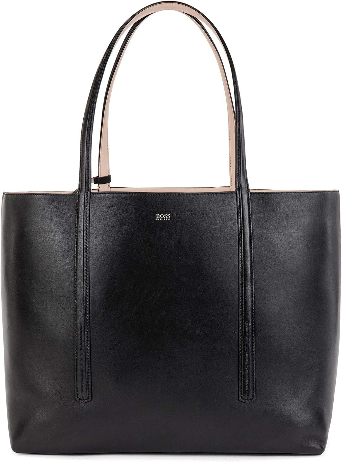 BOSS Damen Taylor Shopper-U Wende-Shopper aus Nappaleder mit Logo-Pouch ...