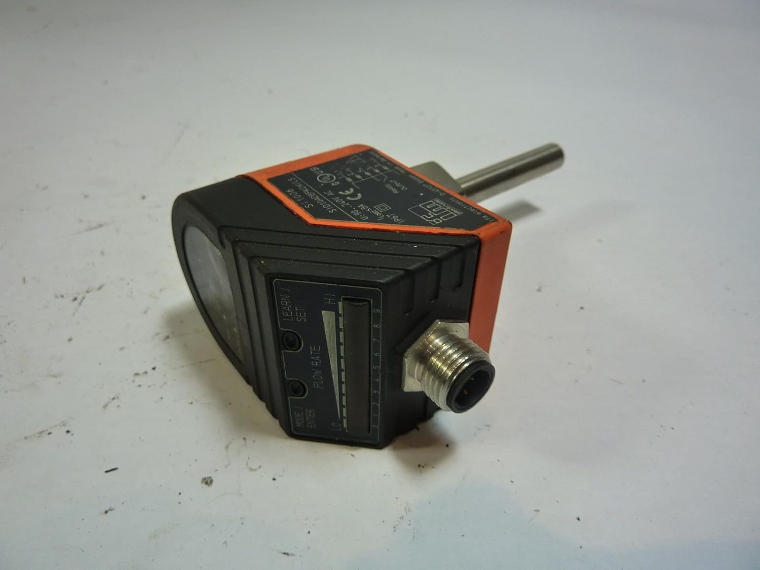 Ifm Si1006, Flow Monitor Sensor, Probe Length: 45Mm, 1 Relay Output ...