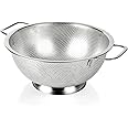 Amazon.com: POPGRADE 3QT Stainless Steel Colander,Microporous Rice ...