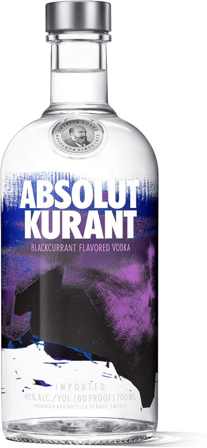 Absolut Kurant Blackcurrant Flavoured Vodka, 70 cl: Amazon.co.uk: Grocery