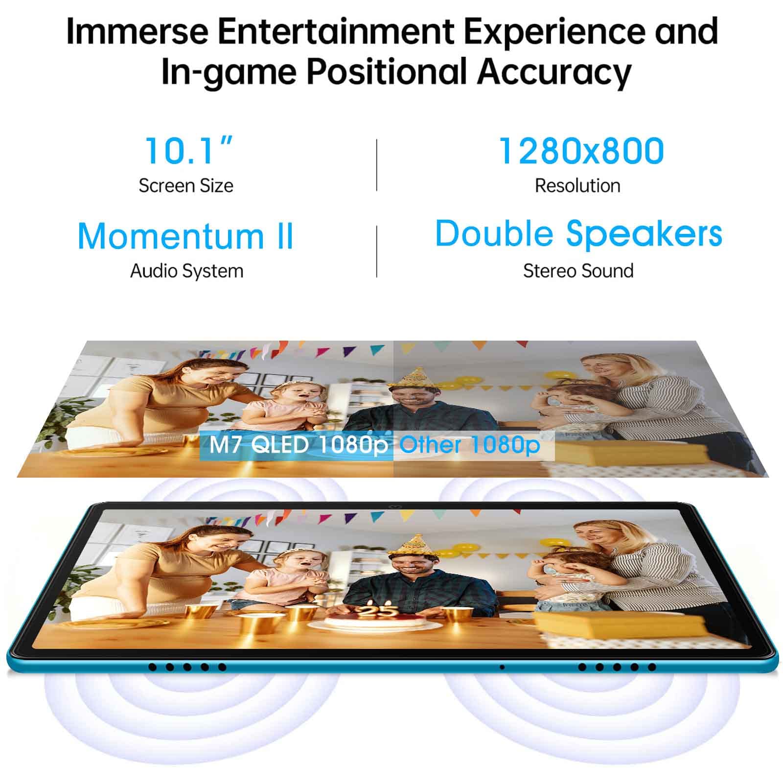 Mua MEBERRY Android 11 Tablet 10.1 inch Tablets with 2.0 GHz Octa-Core ...